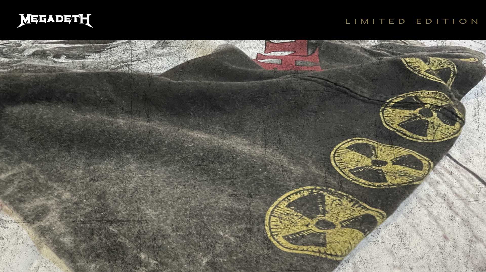 Exclusive Megadeth Apparel: Unique Dyed T-Shirts, Hoodies, and More